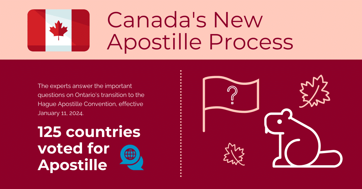 New Apostille Certificate Issued by Global Affairs Canada – Help From ...