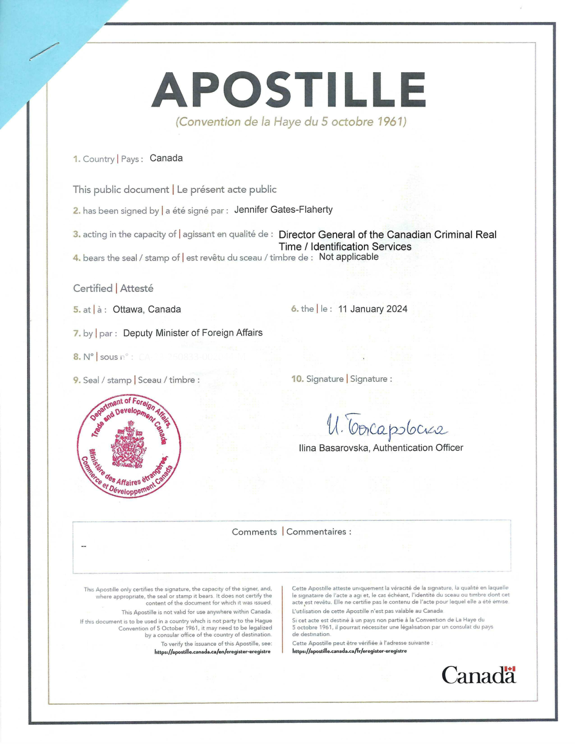 Apostille Canada: Quick Document Authentication