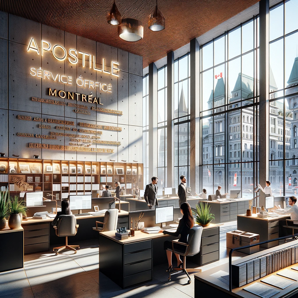 Montreal's First Apostille Service 30+ Years of Expertise!